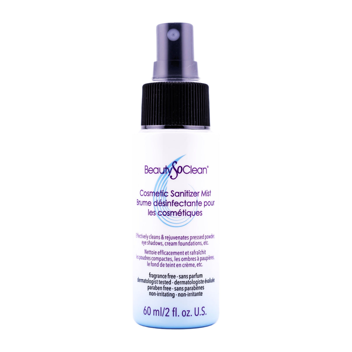 BeautySoClean Cosmetic Sanitizer Mist – Backstage Cosmetics Inc.
